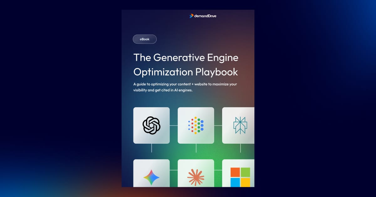 The Generative Engine Optimization Playbook - demandDrive